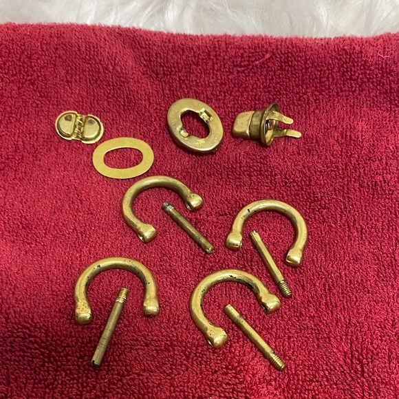 Coach | Bags | Coach Willis Station Replacement Brass D Rings And Turn ...